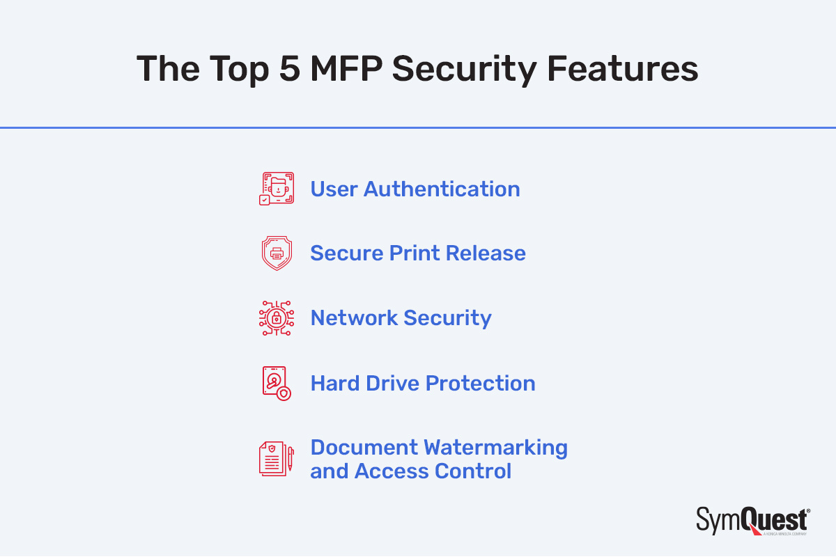 Top MFP Security Features You Need to Have